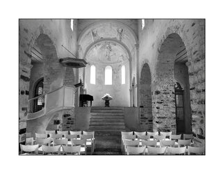 Swiss Church Interior, near Interlaken | Black and White Photography Forum